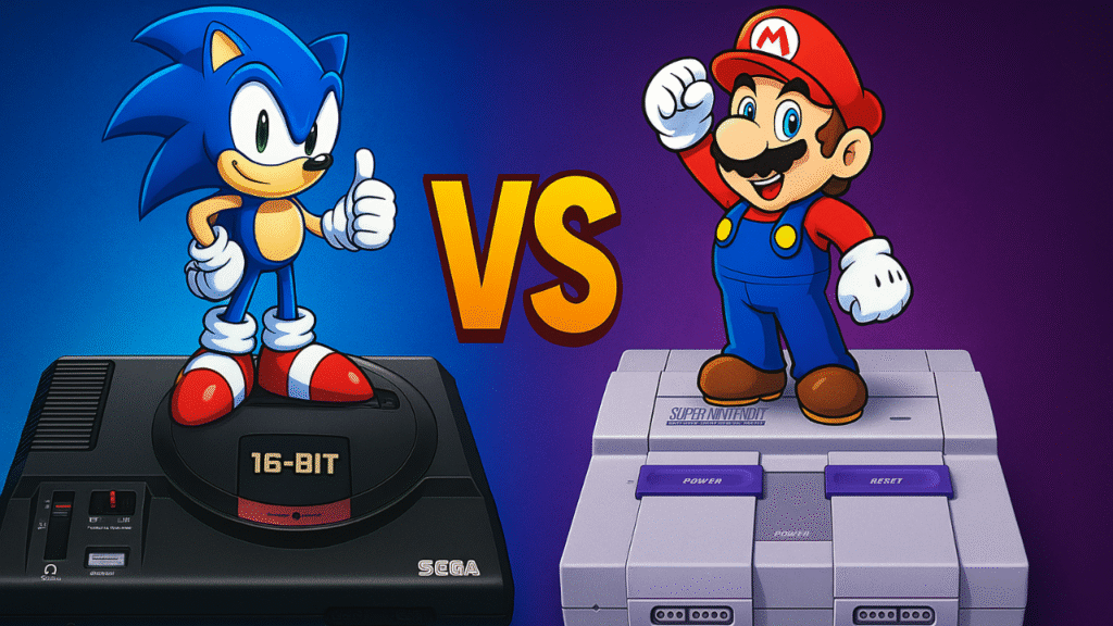 Mega Drive vs Super Nintendo: A guerra dos consoles dos anos 90 - Clube ...
